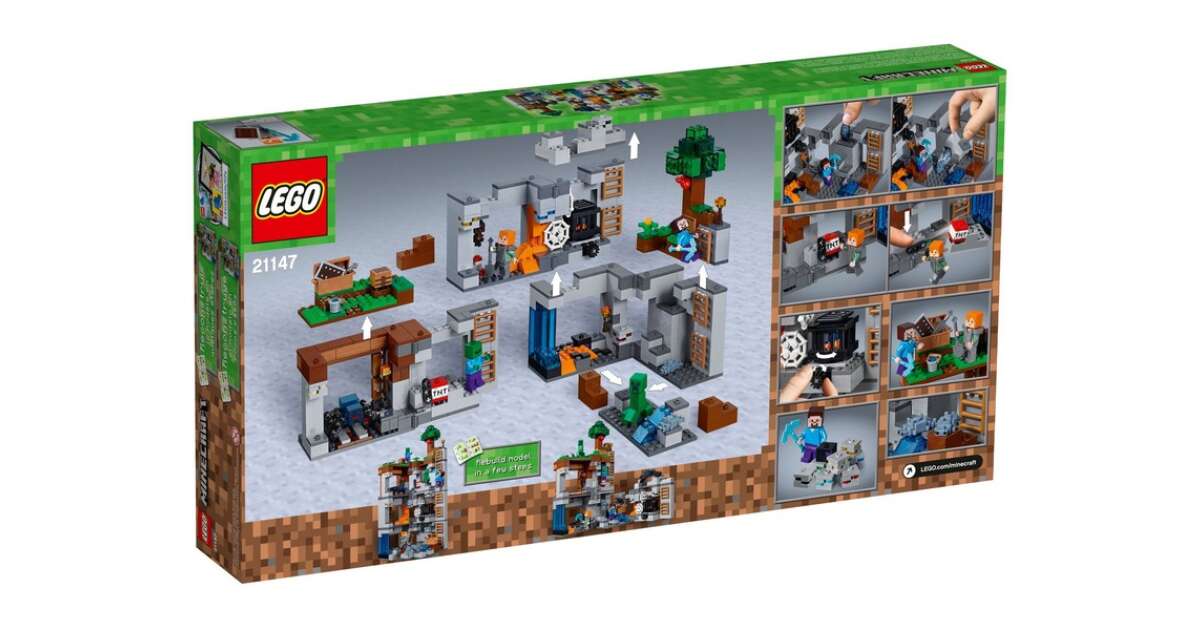 LEGO® Minecraft Kalandok az alapköveknél 21147 | Pepita.hu