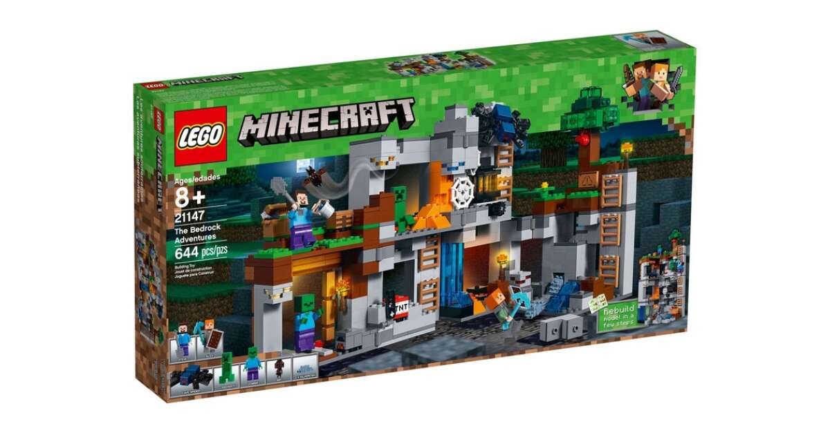LEGO® Minecraft Kalandok az alapköveknél 21147 | Pepita.hu