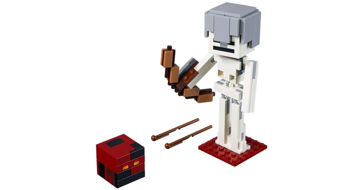 LEGO® Minecraft BigFig Csontváz magmával 21150 | Pepita.hu