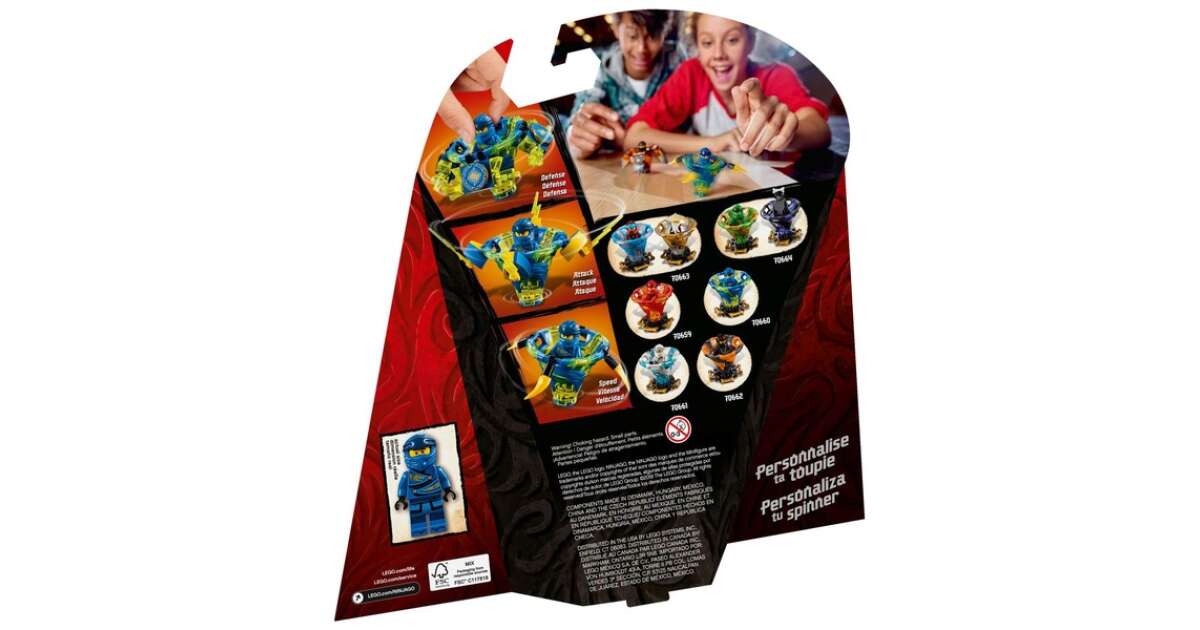 LEGO® Ninjago Spinjitzu Jay 70660 | Pepita.hu