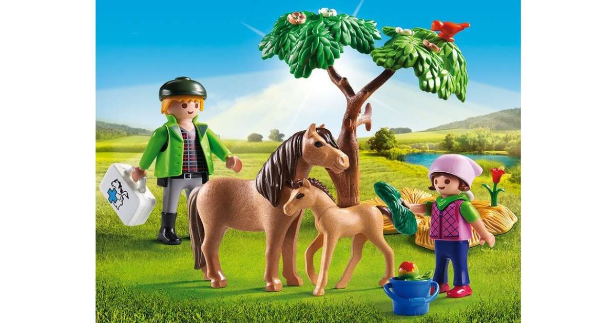 Playmobil Állatorvos lóval és pónival 6949 | Pepita.hu