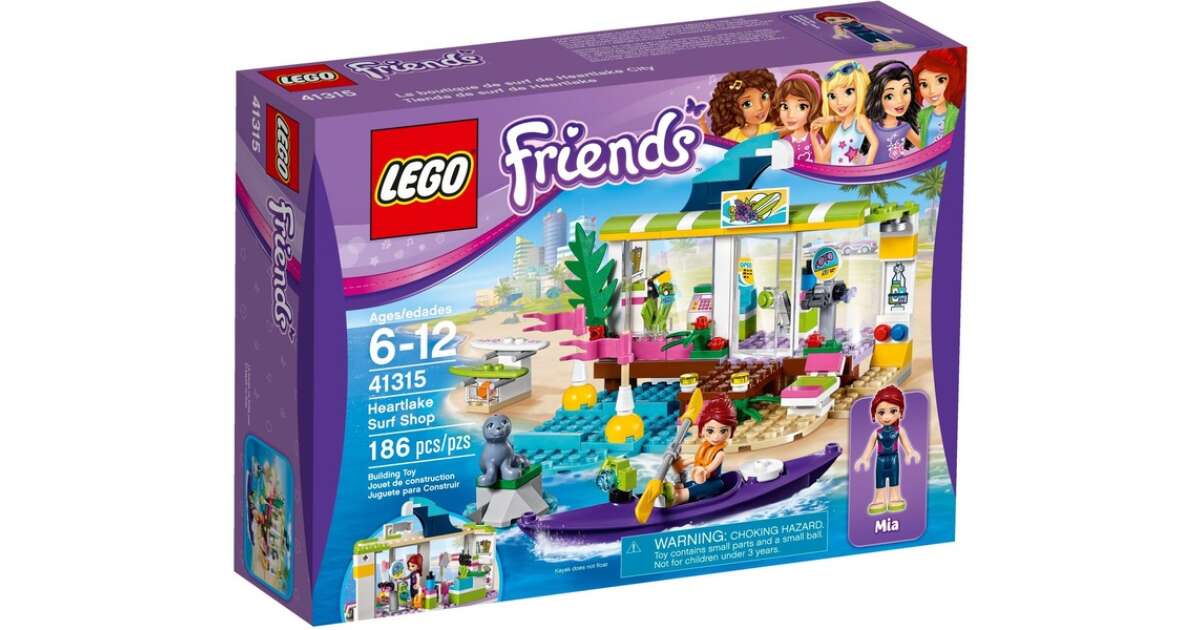 LEGO® Friends Heartlake szörfkereskedés 41315 | Pepita.hu