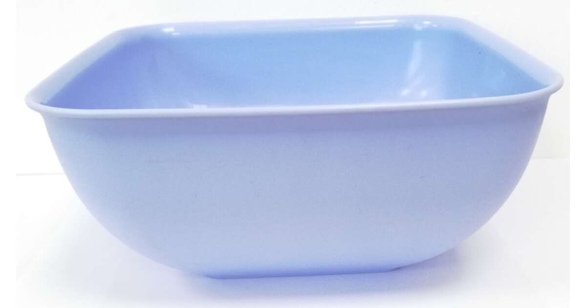 Poly Time Négyszögletes Műanyag Tál - 3,5 Liter - Fehér | Pepita.hu