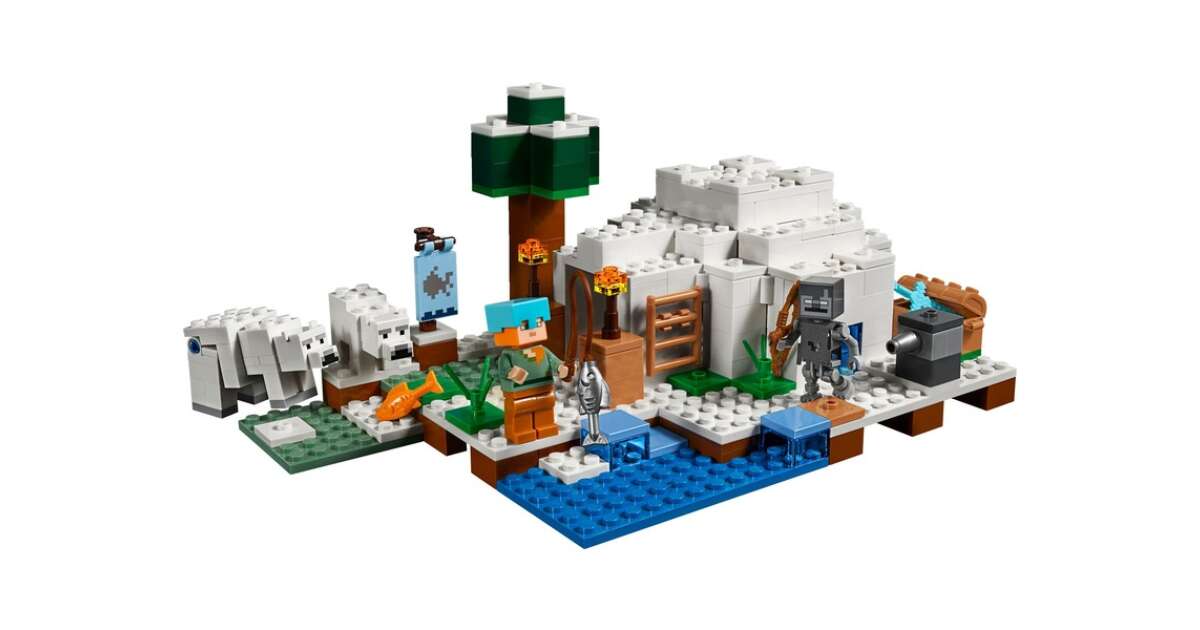 LEGO® Minecraft A sarki iglu 21142 | Pepita.hu