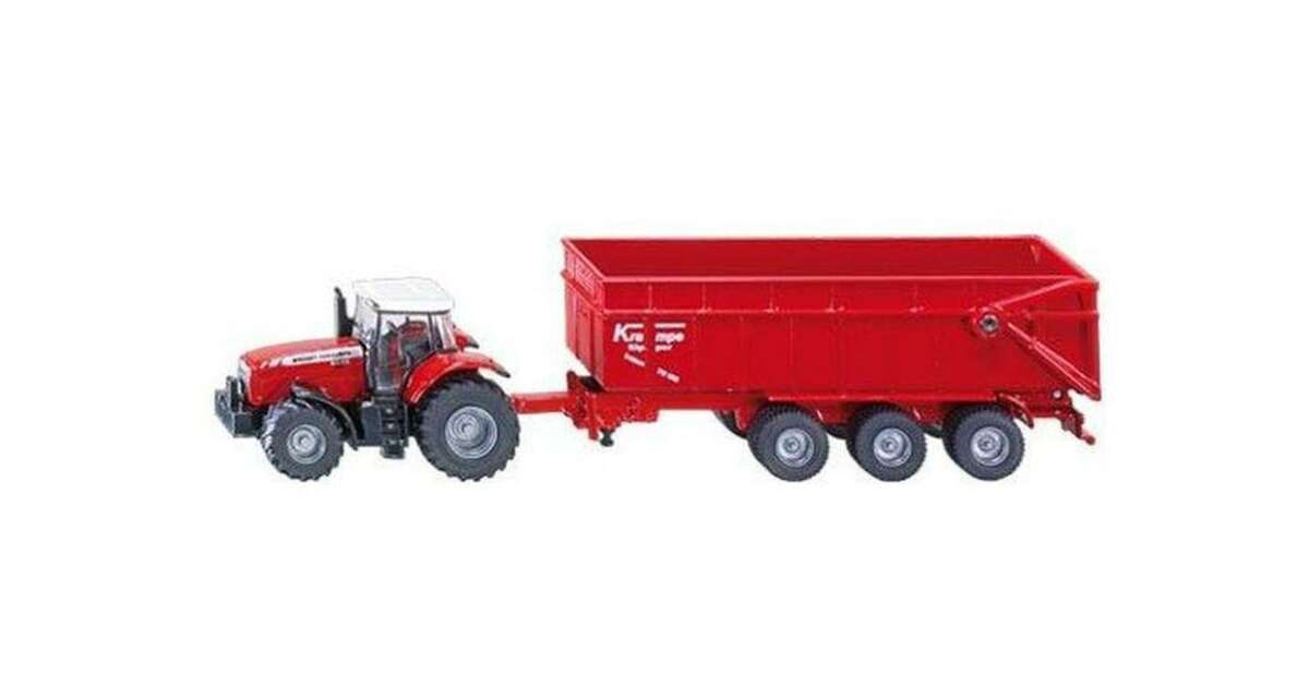 Siku Massey Ferguson mit Anhnger (farblich sortiert) | Pepita.com