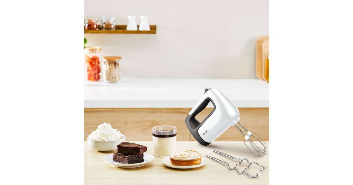 Tefal HT462138 Hand mixer 500W #white | Pepita.com