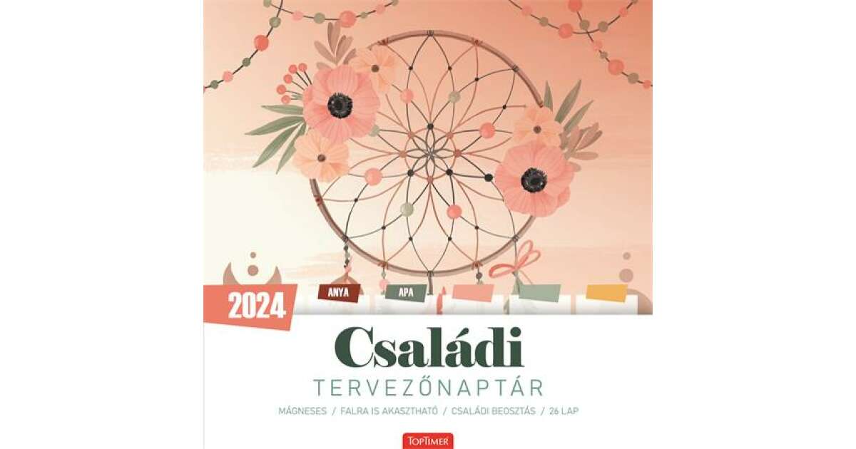 TOPTIMER Kalendár, nástenný, magnetický, dvojtýždenný, TOPTIMER ...