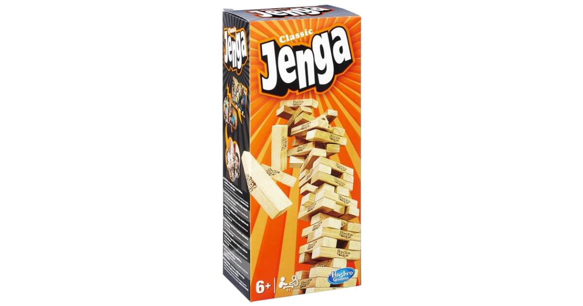 Hasbro: Joc de societate Jenga - în limba maghiară | Pepita.com