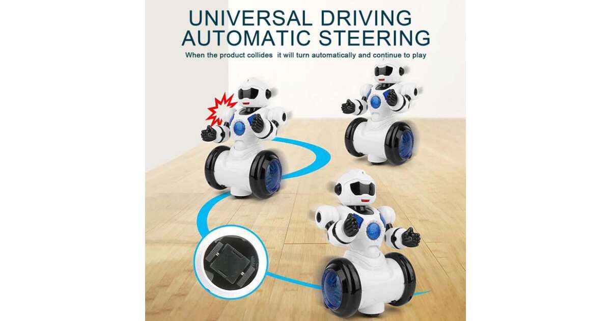 Táncoló robot játék hangokkal és fényekkel | Pepita.hu