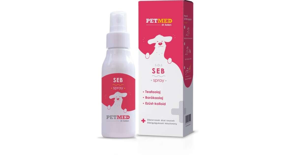 Dr. Kelen PetMed seb spray kutyák, macskák és kisemlősök részére ...