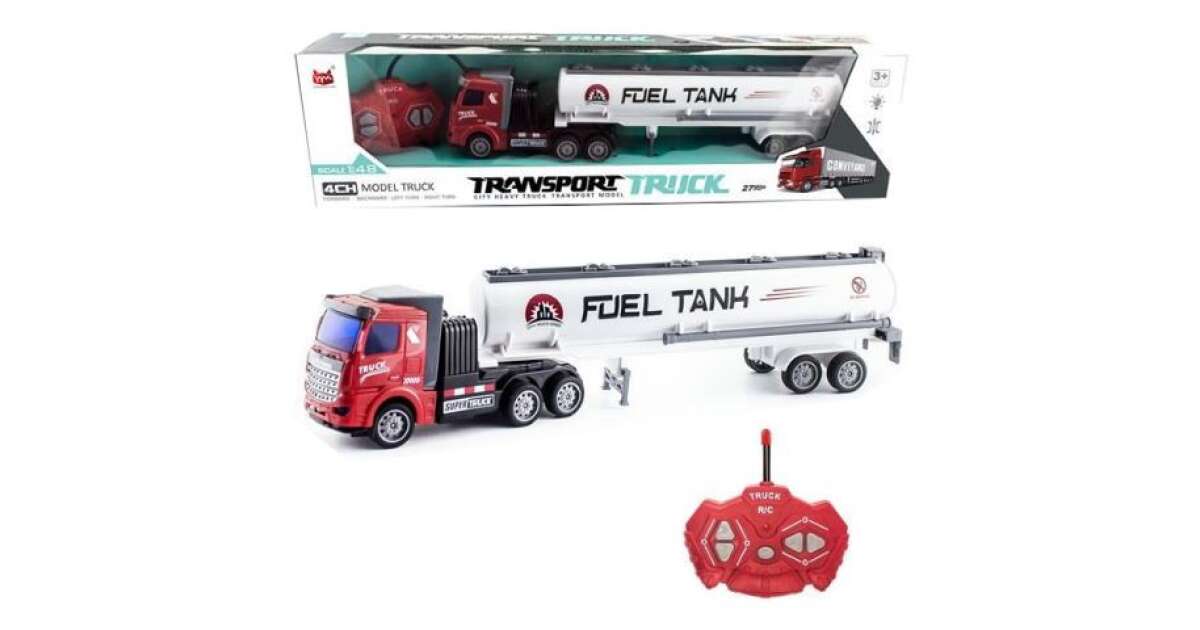 Magic Toys RC Cargo Truck távirányítós tartályos kamion fénnyel (MKM580324) | Pepita.hu
