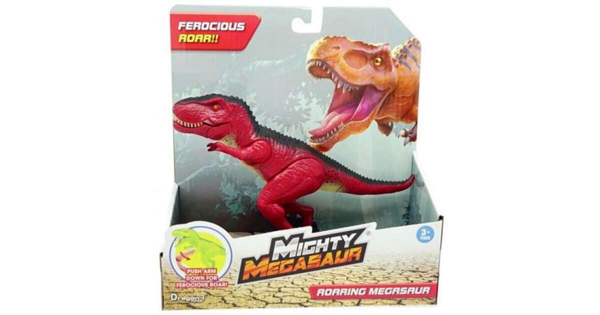 Flair Toys Dragon-i Hatalmas Megasaurus világító és üvöltő T-Rex figura ...