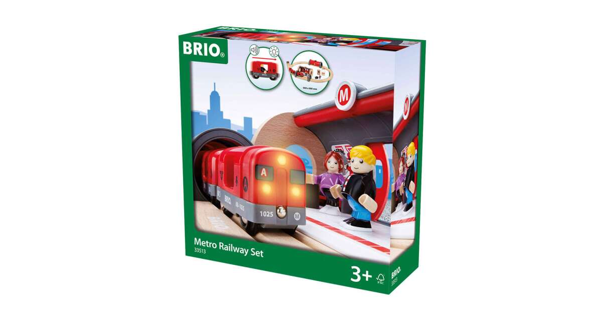Metró vonatszett 33513 Brio | Pepita.hu