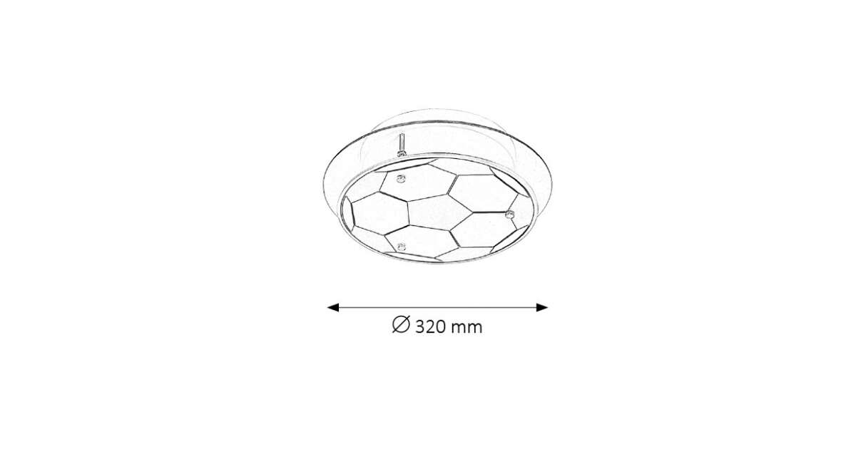 Rábalux 4466 Frankie gyerek szobába illő mennyezeti lámpa | Pepita.hu