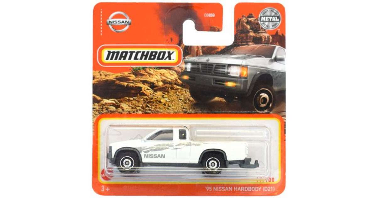 Mattel Matchbox: '95 Nissan Hardbody D21 kisautó (C0859/HFR83) | Pepita.hu