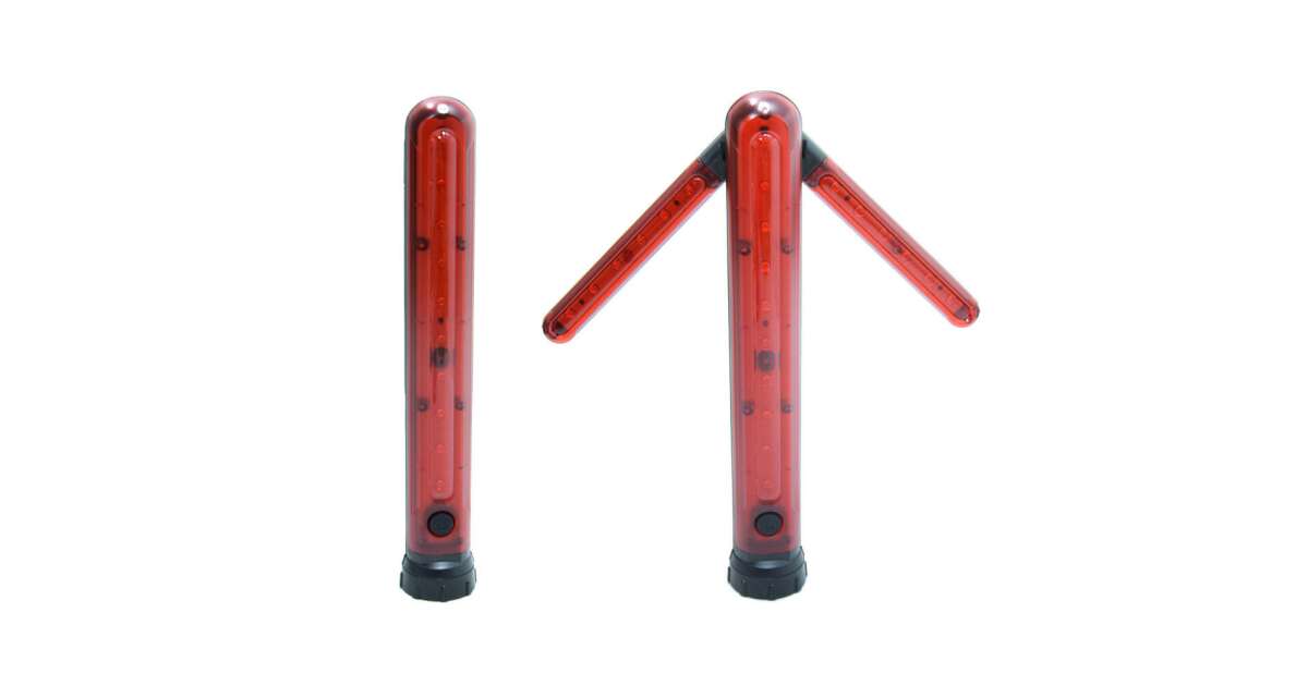 Nyíl alakú, közlekedésbiztonsági figyelmeztető lámpa | Pepita.hu