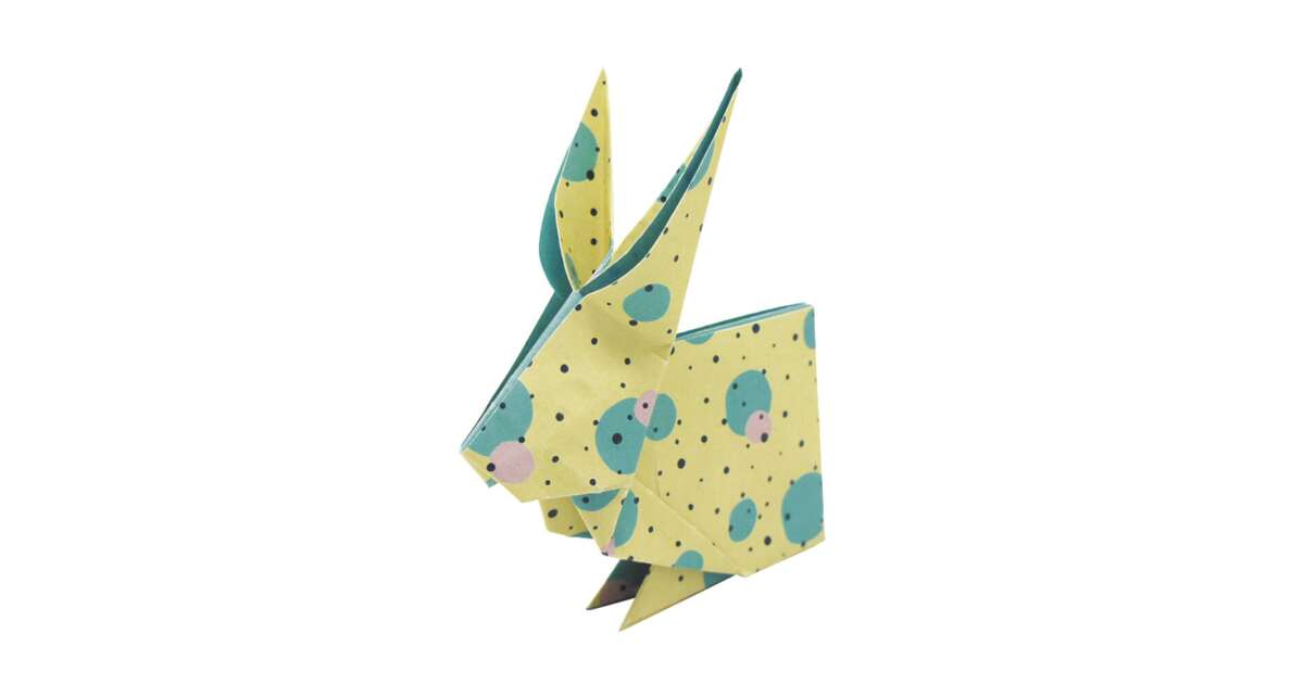 Fridolin Funny Origami - Nyúl origami papírhajtogató készlet | Pepita.hu