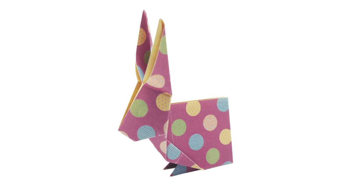 Fridolin Funny Origami - Nyúl origami papírhajtogató készlet | Pepita.hu