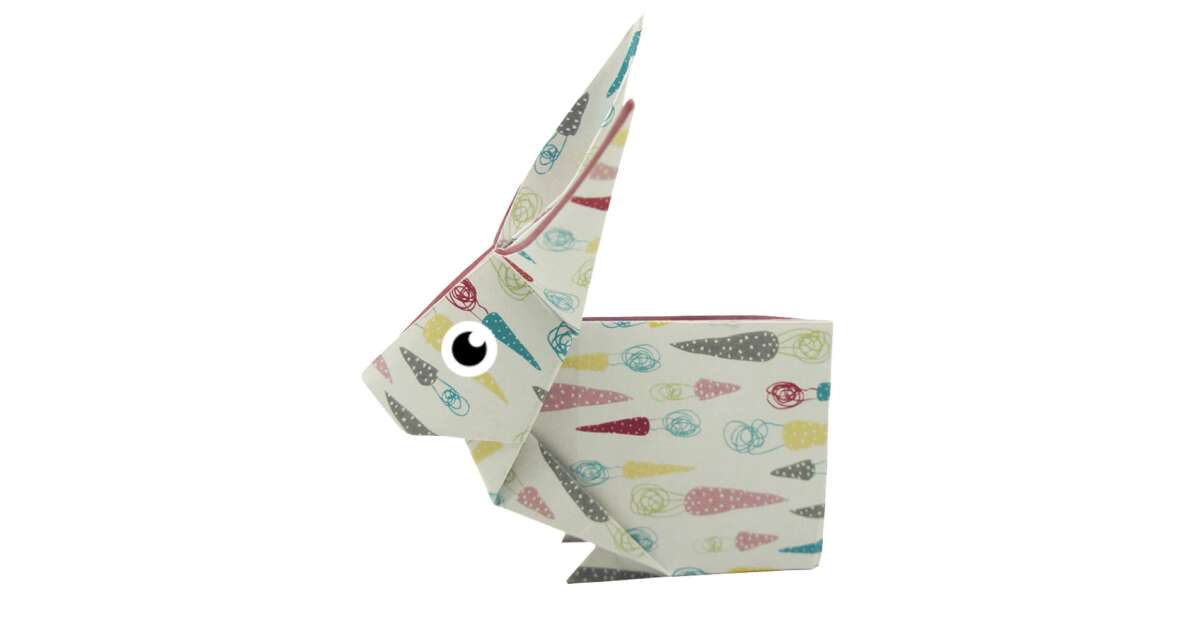 Fridolin Funny Origami - Nyúl origami papírhajtogató készlet | Pepita.hu
