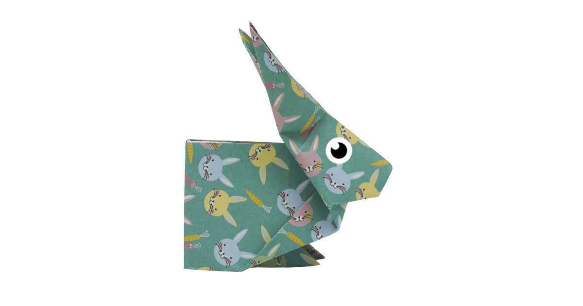 Fridolin Funny Origami - Nyúl origami papírhajtogató készlet | Pepita.hu