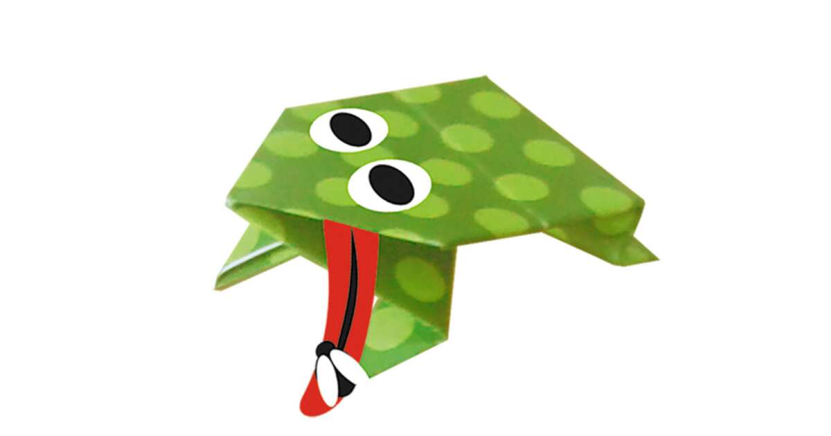 Fridolin Kids Origami - Béka, origami papír készlet | Pepita.hu