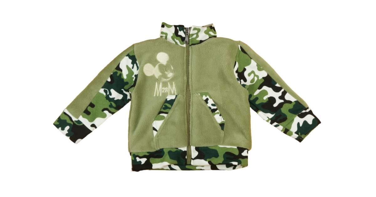 Disney wellsoft Kardigán - Mickey Mouse #zöld | Pepita.hu