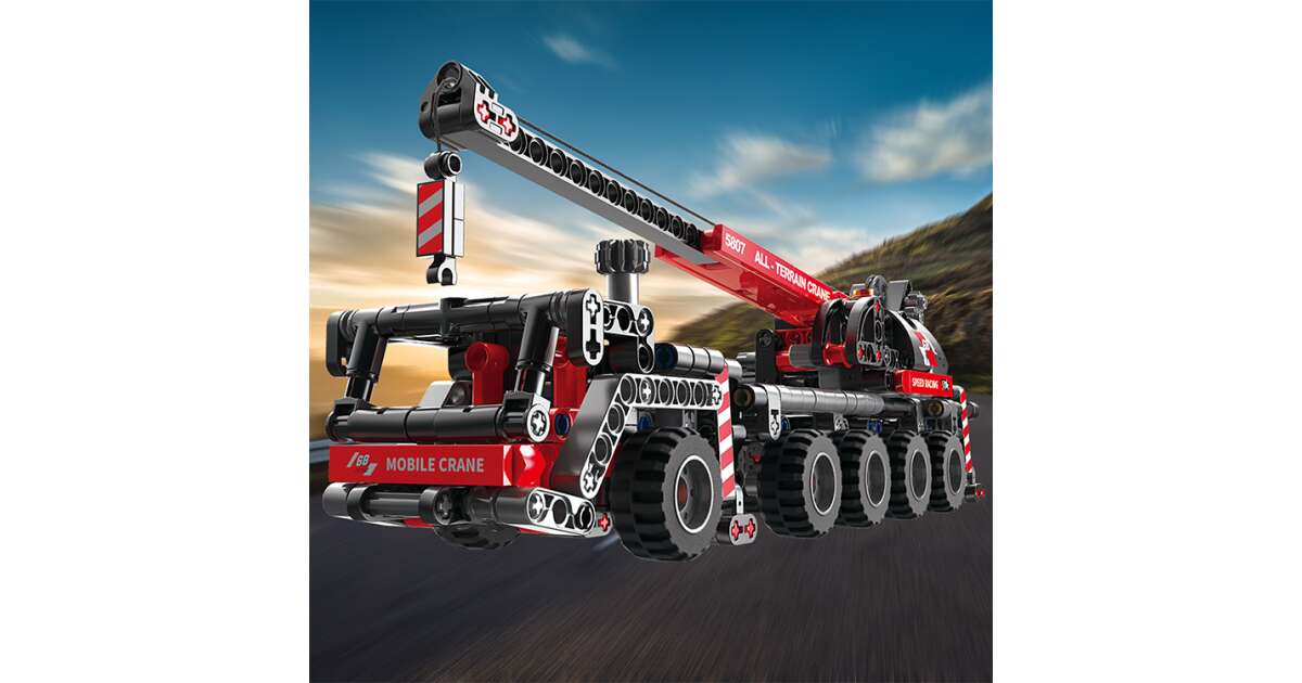 COGO® 5807 | lego-technic-kompatibilis építőjáték | 456 db építőkocka ...