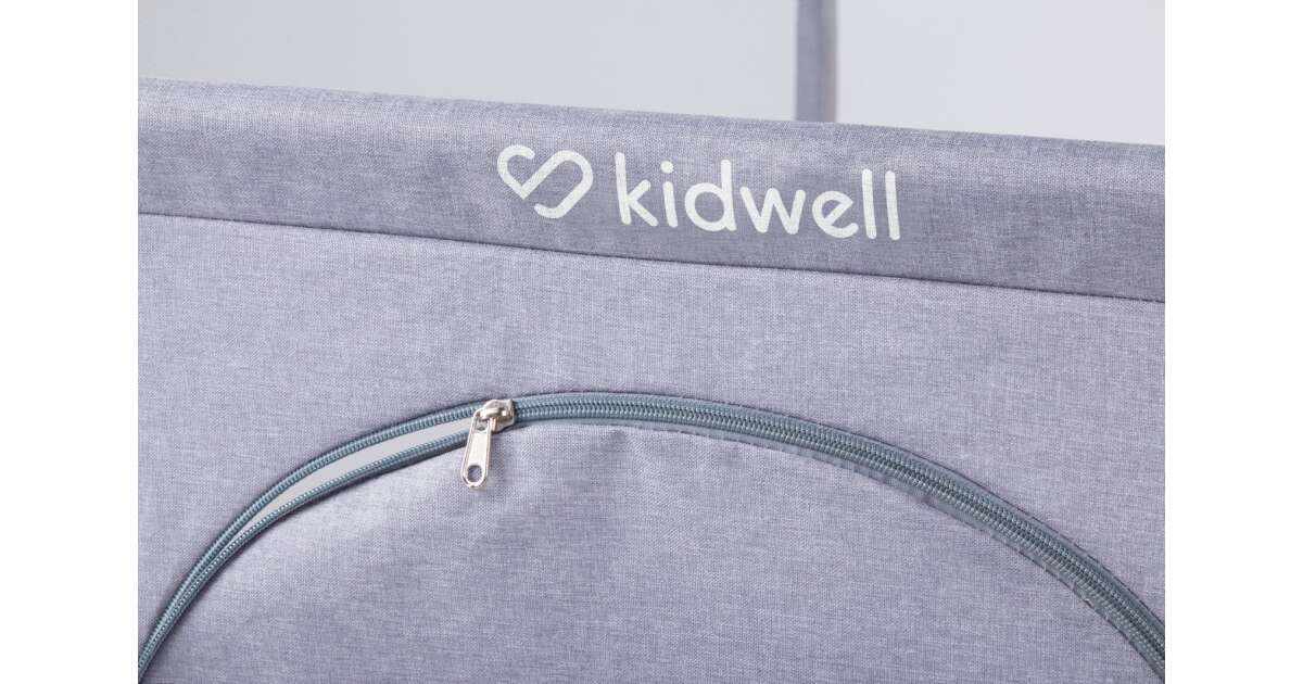 Kidwell Fanko prémium hordozható Járóka 120x180cm #szürke | Pepita.hu