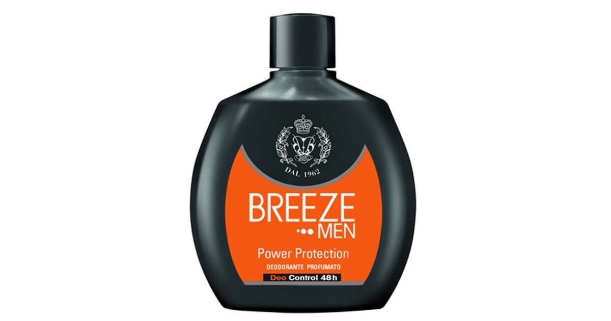 Breeze Men Power Protection Parfüm Deo Squeeze 100ml | Pepita.hu