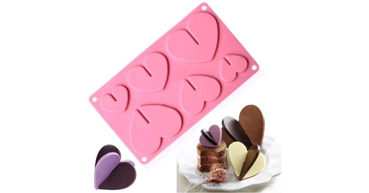 Bonbon készítő forma, szív forma (Perfect Home) | Pepita.hu