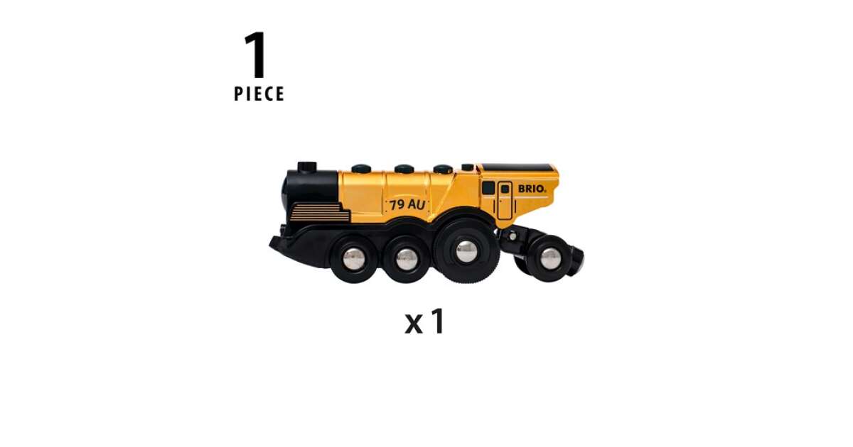 Brio 33630 Hatalmas Arany Action mozdony | Pepita.hu