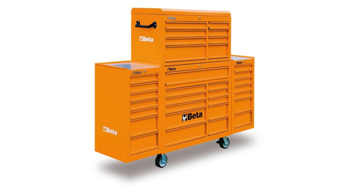 Beta C38C 33 fiókos szerszámkocsi • 1 db C38 szerszámkocsi • 2 oldalán ...