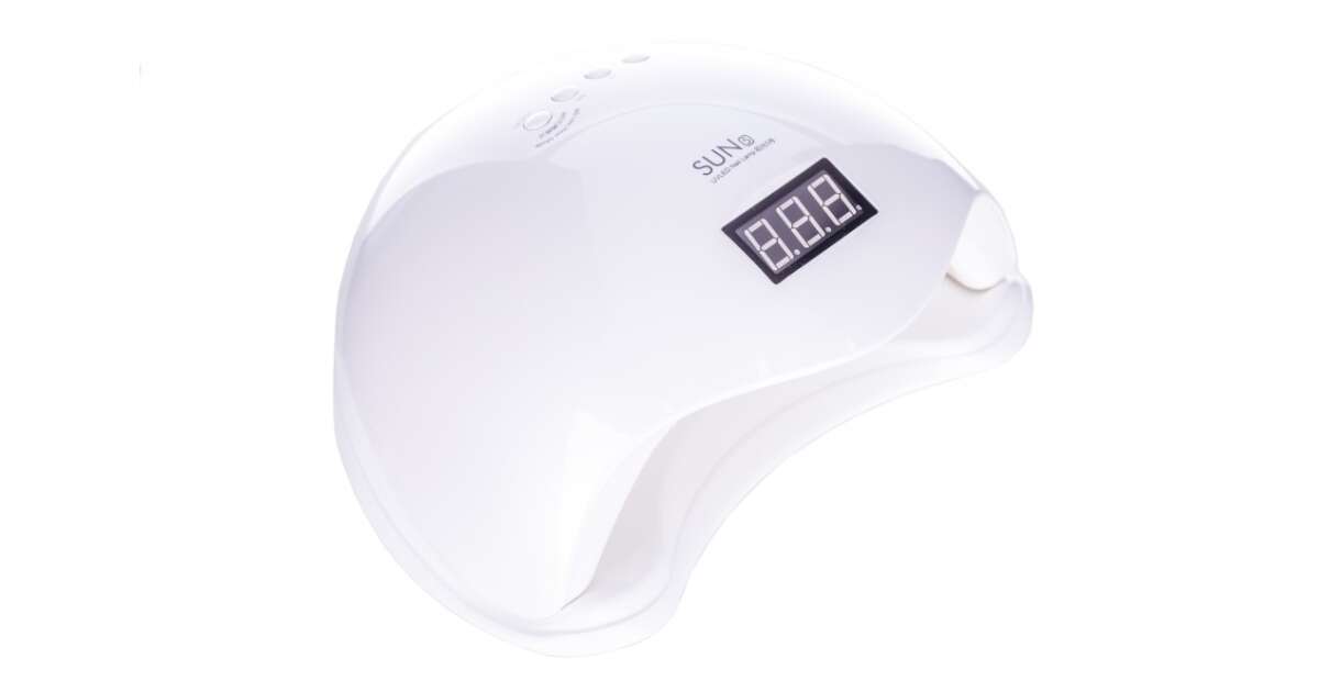 SUN5 White 48W 2 in 1 UV/LED műkörmös lámpa | Pepita.hu
