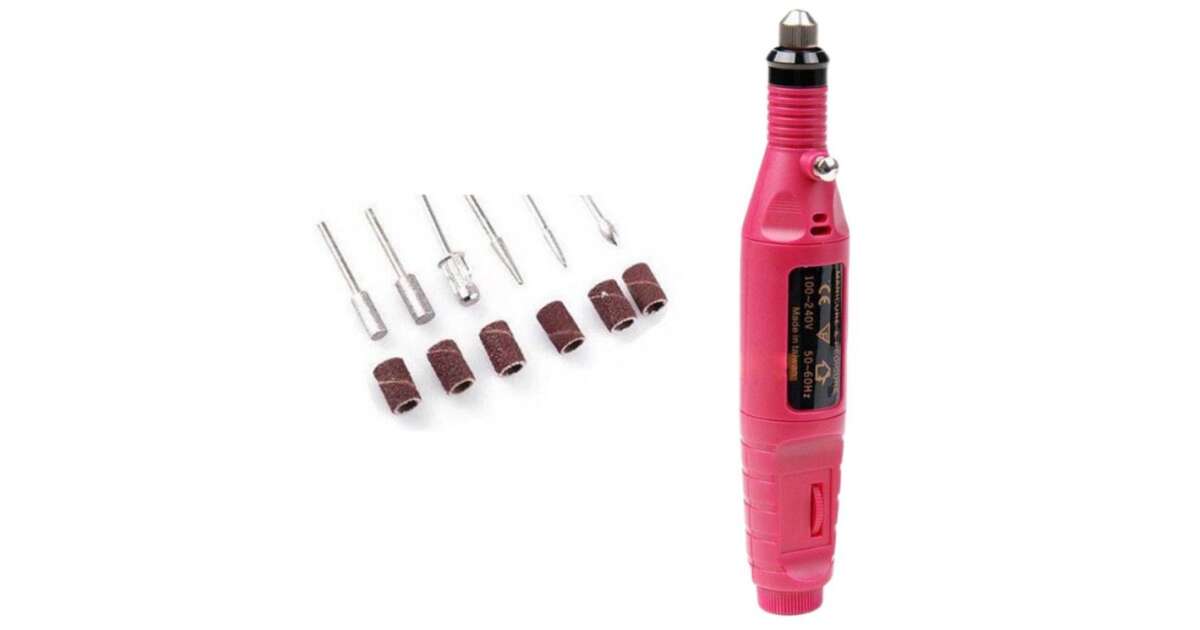 Elektromos mini körömcsiszoló gép | Pepita.hu