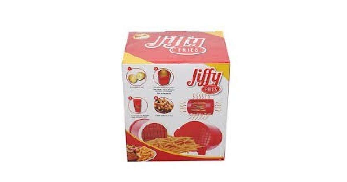 Jiffy 2in1-ben burgonya Aprító és mini fritőz #piros | Pepita.hu