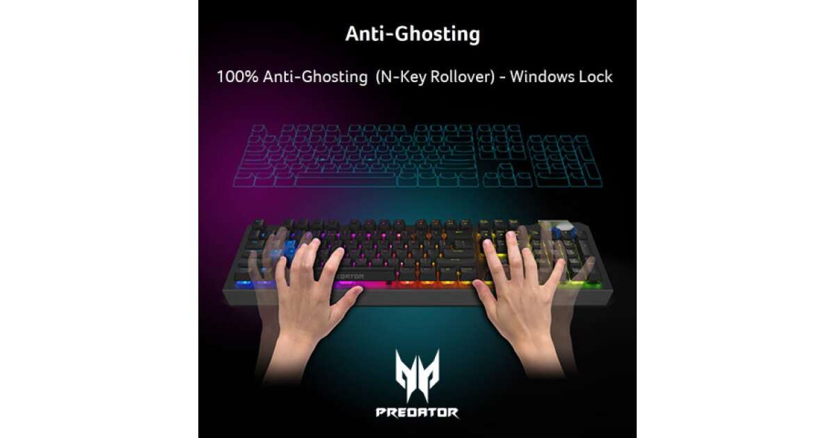 Tastatura Acer Predator AETHON 700 Mechanical Gamer Keyboard - layout ...