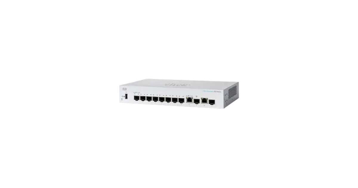 CISCO Switch 8 port SFP, Ext PS, 2x1G Combo - CBS350-8S-E-2G-EU ( SG350 ...