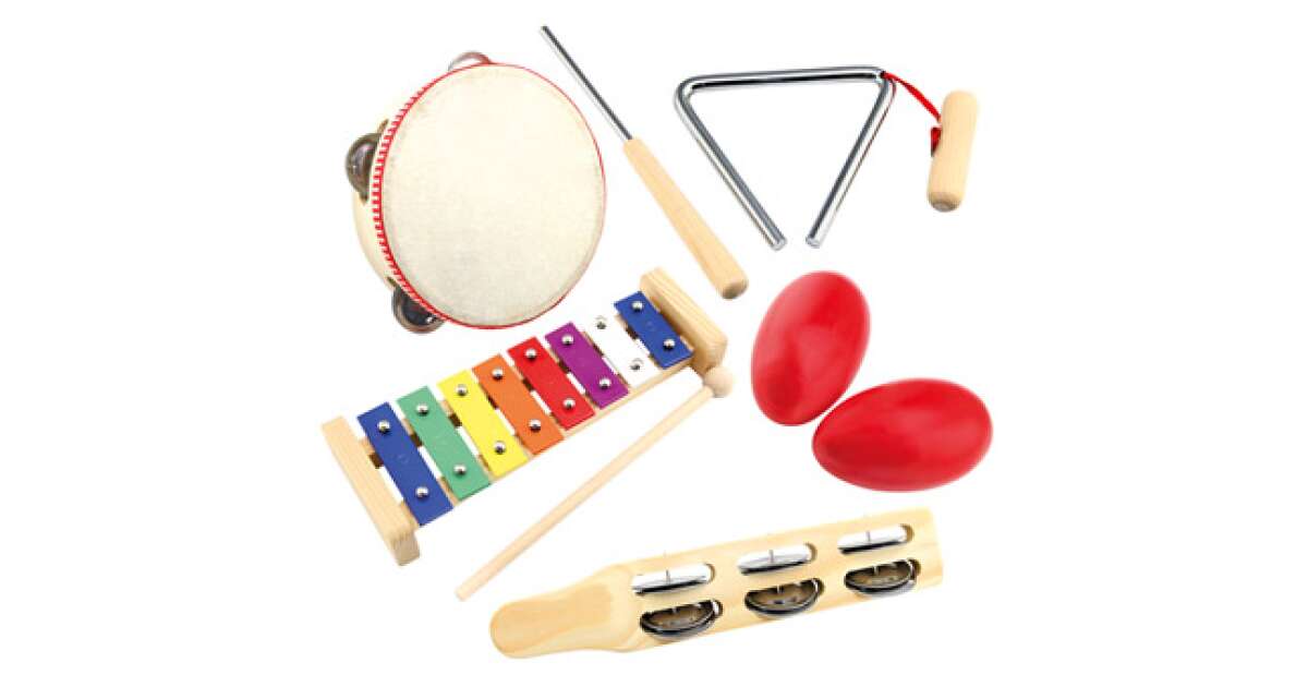 Gyerek hangszer szett - 5 darabos - B86588 | Pepita.hu