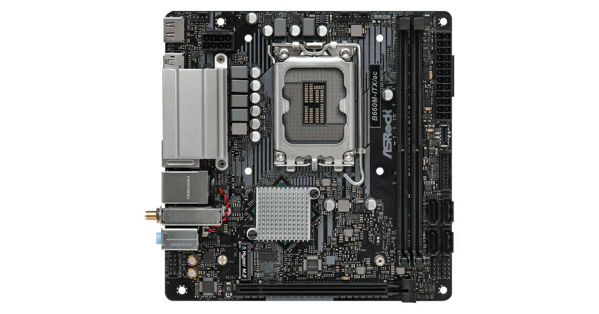 Asrock B660M-ITX/ac Intel B660 LGA 1700 mini ITX | Pepita.hu