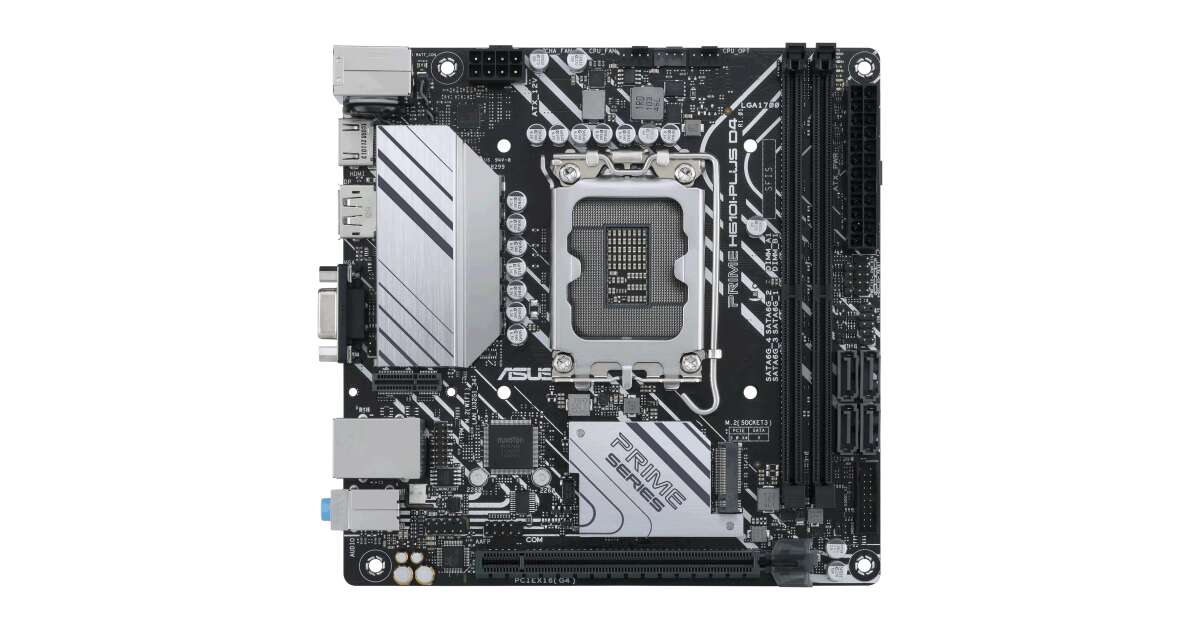 ASUS PRIME H610I-PLUS D4 - Mini ITX Alaplap | Pepita.hu