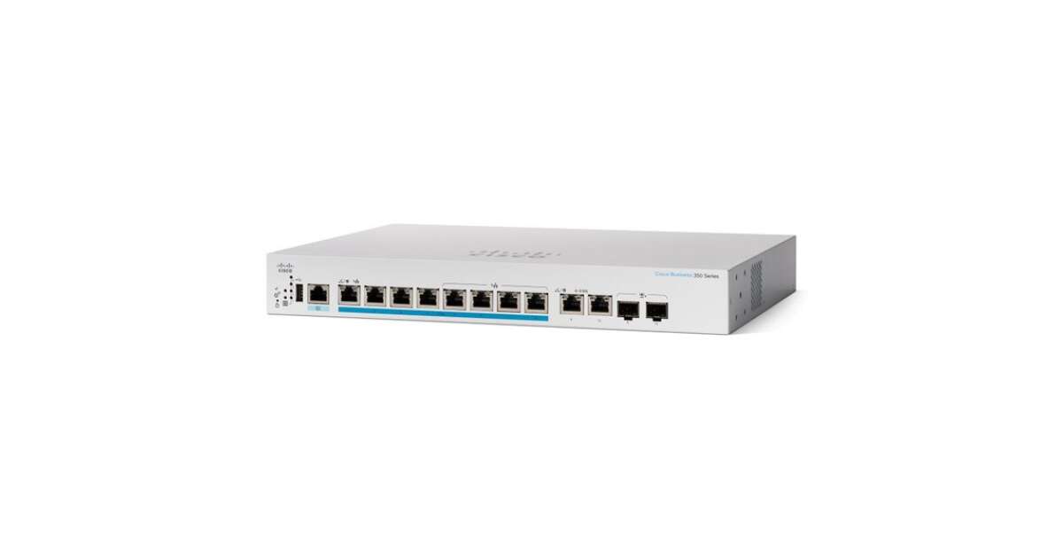 CISCO Switch 8 port, Gigabit, 2x1G Combo - CBS350-8T-E-2G-EU ( SG350-10 ...
