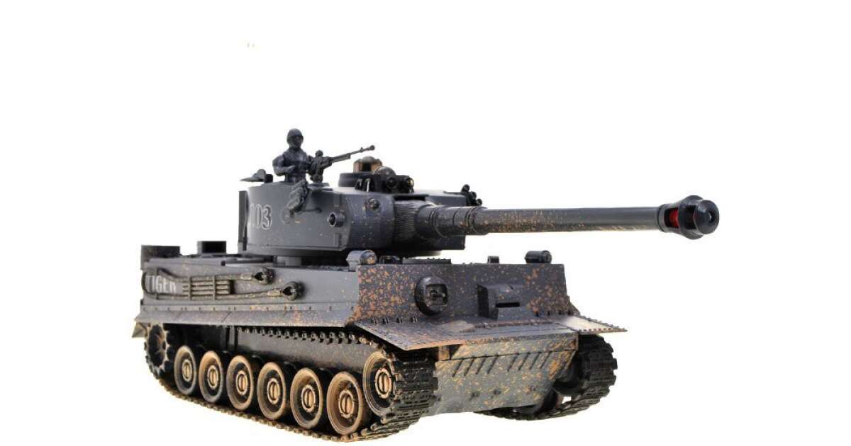 Távirányítós tigris tank 1:28 méretarányban | Pepita.hu