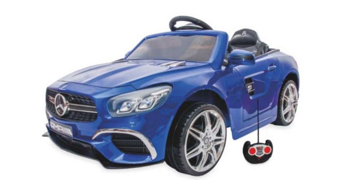 Baby Mix Mercedes Elektromos autó távirányítóval 12V #kék ...