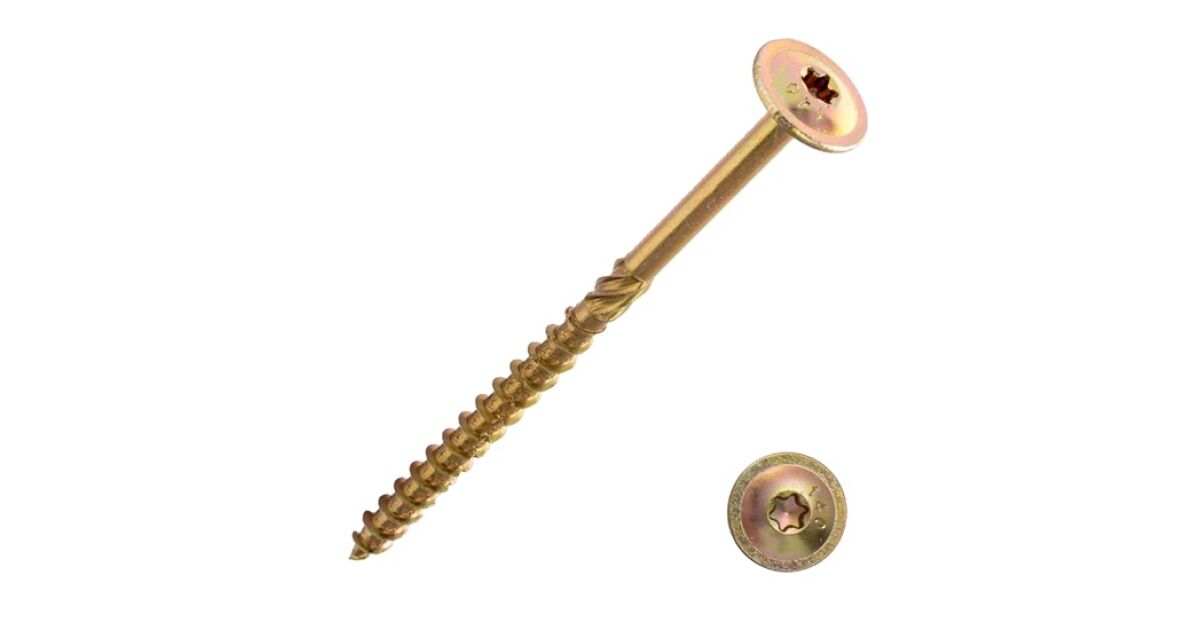 Univerzális Szerkezetépítő Csavar - Tányérfejű Torx - 8x160 mm - 4 db ...
