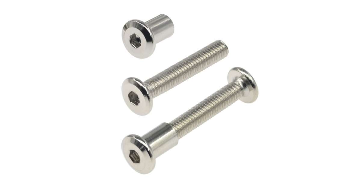 Bútorösszehúzó csavar M6x30 nikkel (4 db) 3921808 | Pepita.hu