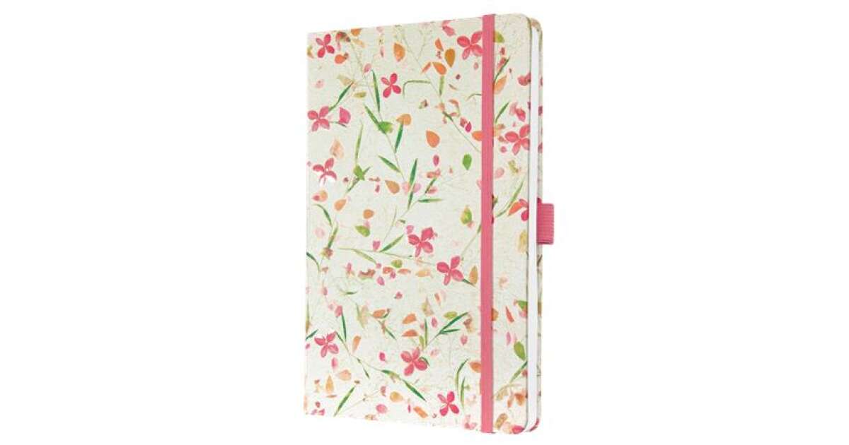 Jolie A5, heti beosztású kemény borítós Bloom Pink naptár | Pepita.hu