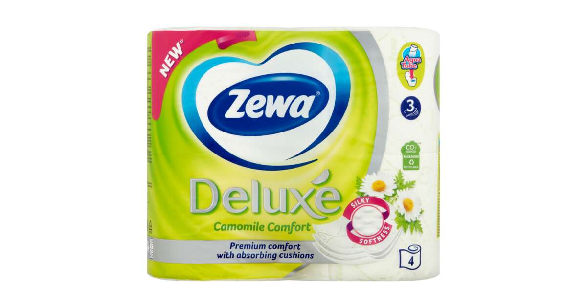 Zewa wc papír 4tek. 3rtg. 150lap Camomile | Pepita.hu