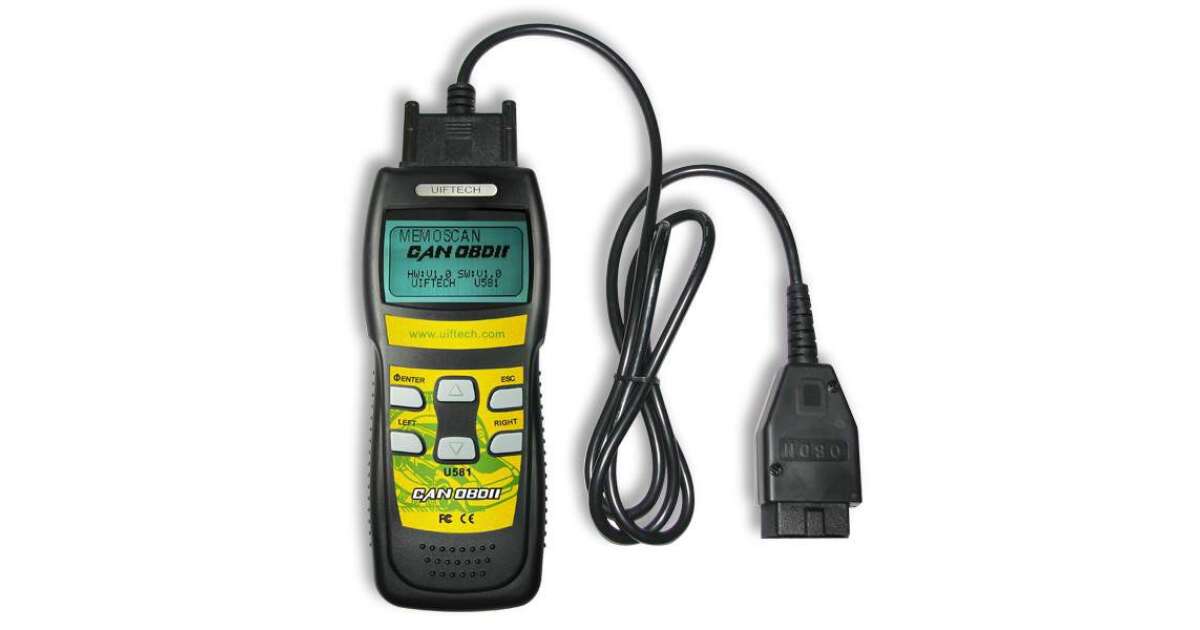 U581 MAGYAR NYELVŰ kézi autódiagnosztikai interfész OBD OBD 2 ...