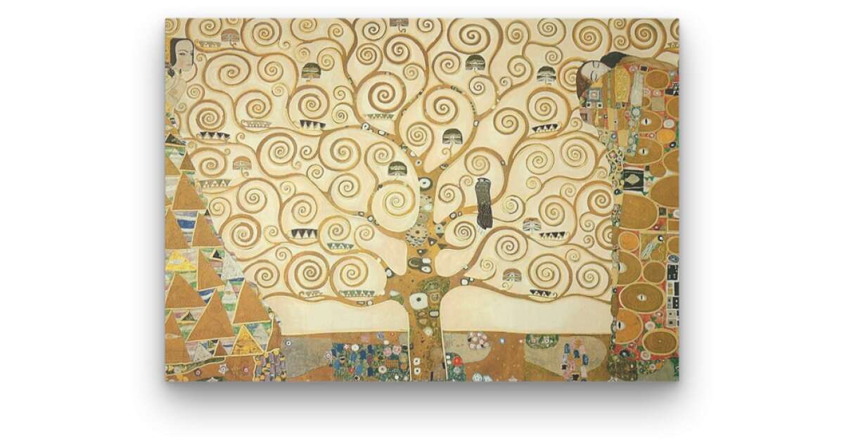 Gustav Klimt - Az élet fája (1905-1909) - számfestő készlet - DIY ...