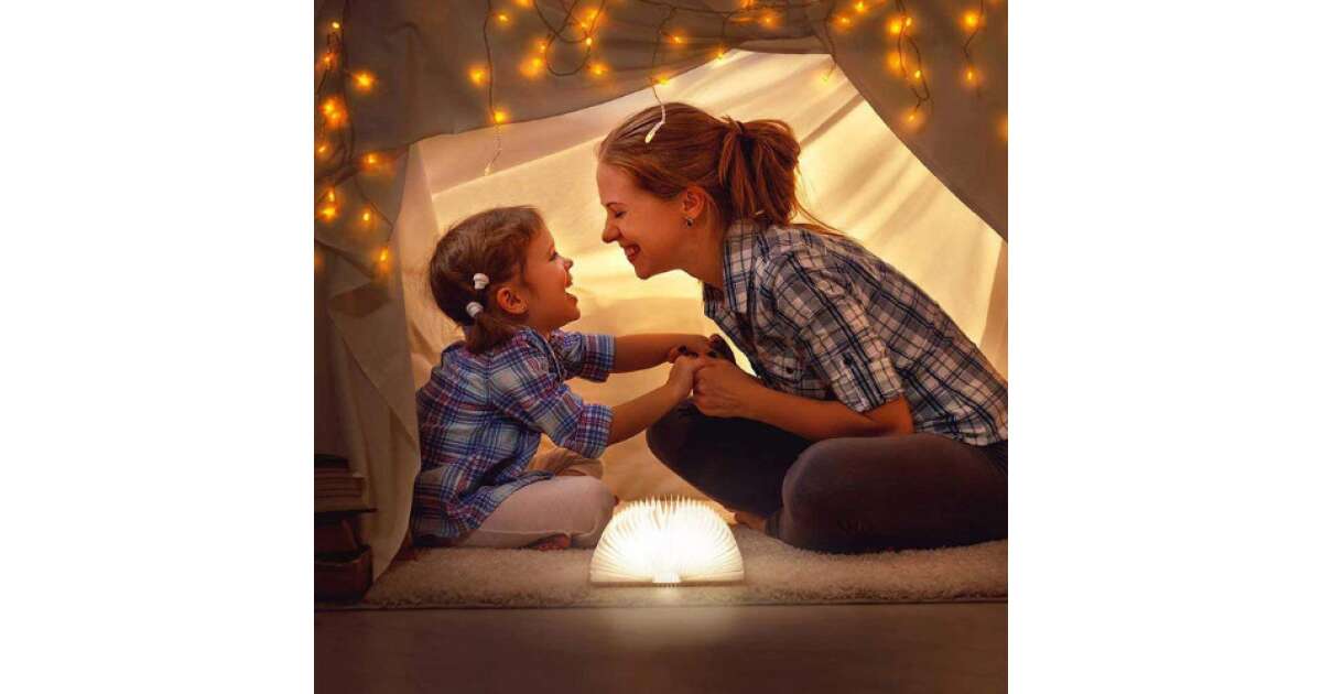 Mini összecsukható könyvlámpa USB-vel | Pepita.hu